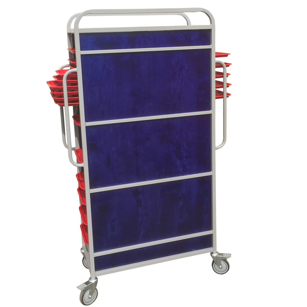 28 Tray Collection Trolley (1TACTN) - Norseman Direct Ltd