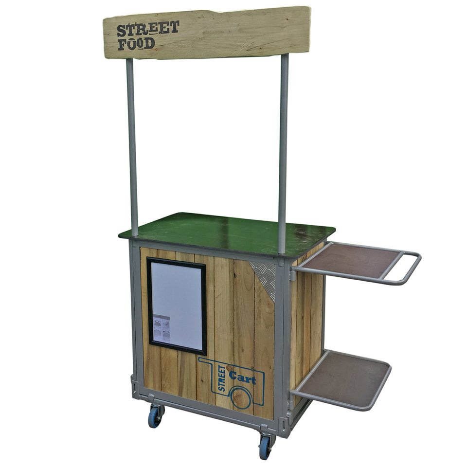 Portable Street Food Cooking Trolley (3SFCF ) - Norseman Direct Ltd
