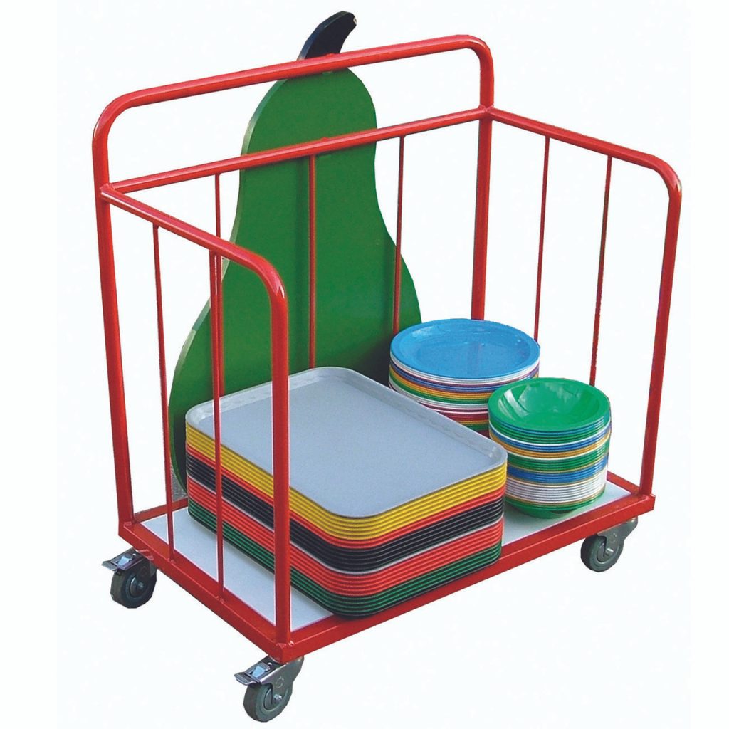 Compact Nesting Tray Trolley (44TTLN) - Norseman Direct Ltd