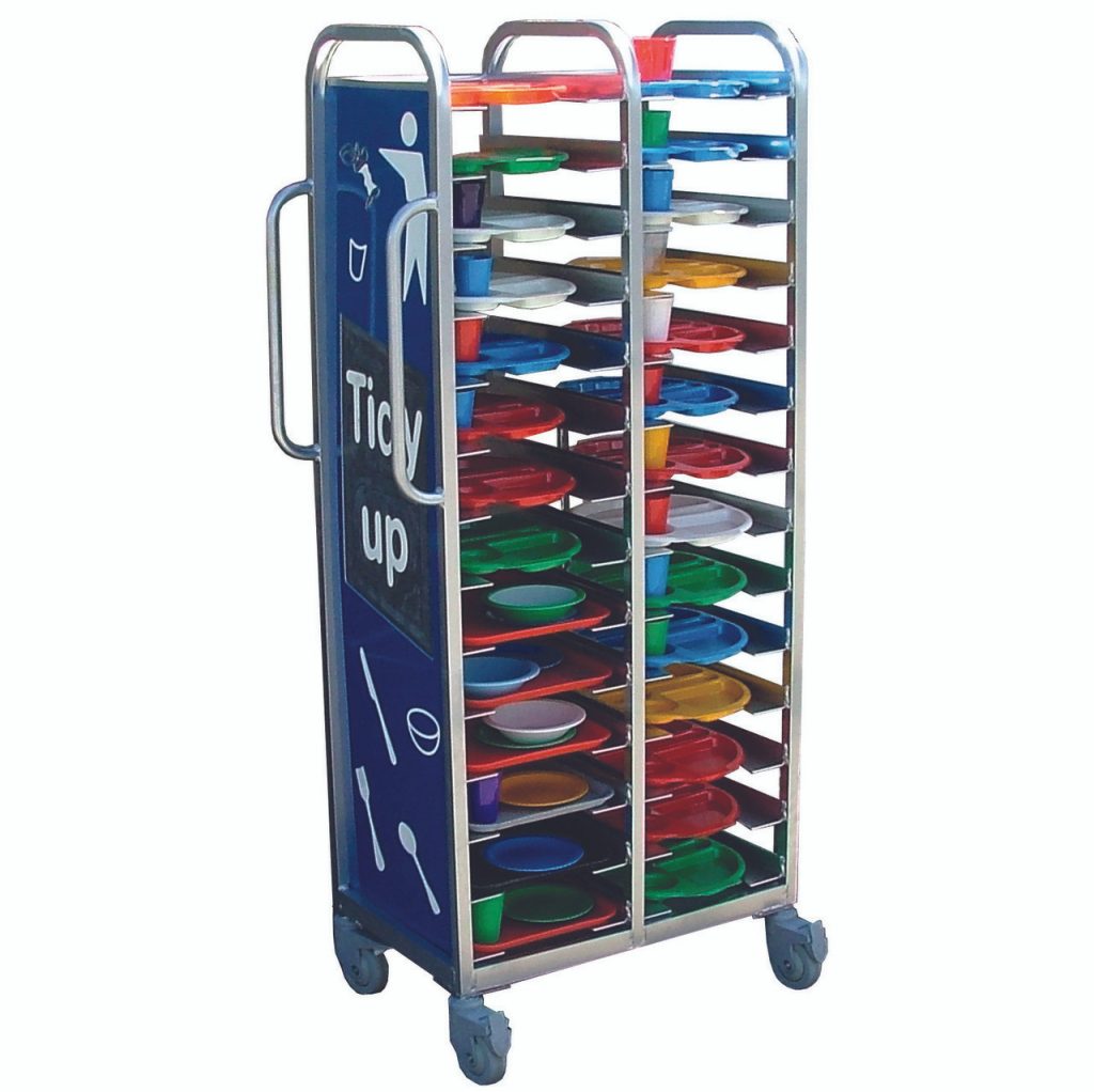 28 Tray Collection Trolley (1TACTN) - Norseman Direct Ltd
