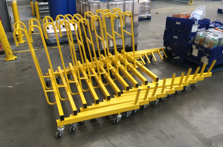 Bespoke Dolly Pusher Trolleys - Norseman Direct Ltd