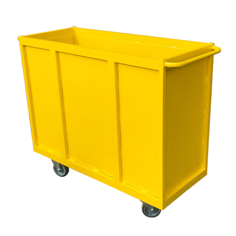 Bespoke Spring Loaded Box Trolleys - Norseman Direct Ltd