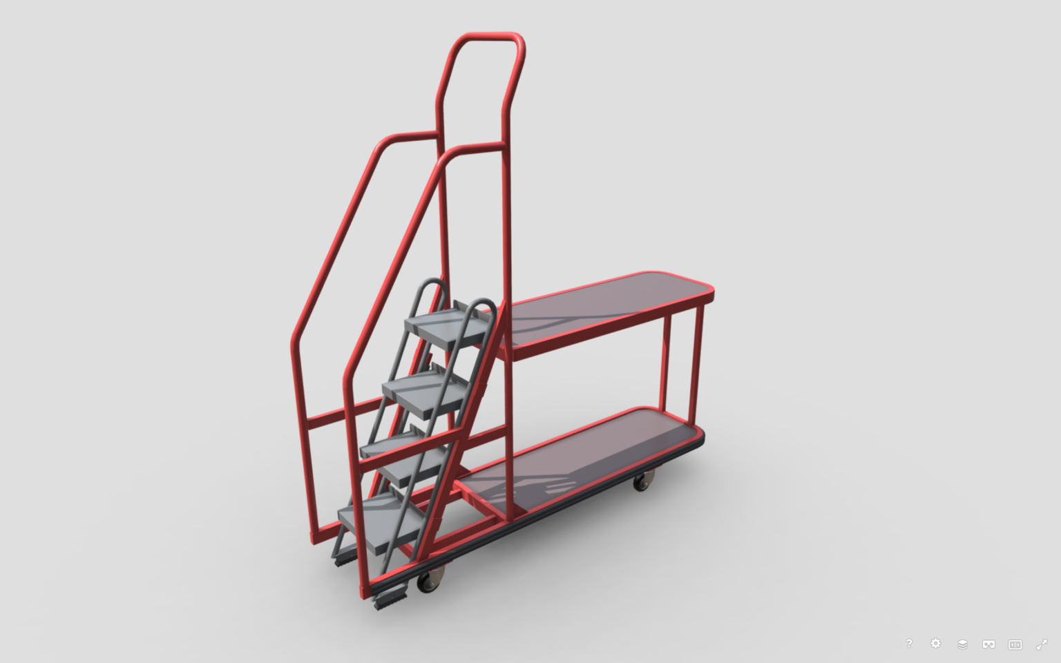 Bespoke Platform & Step Trolleys - Norseman Direct Ltd