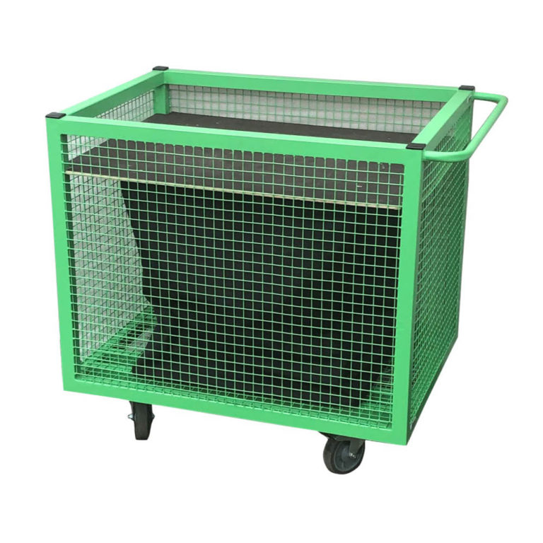 Bespoke Spring Loaded Box Trolleys - Norseman Direct Ltd